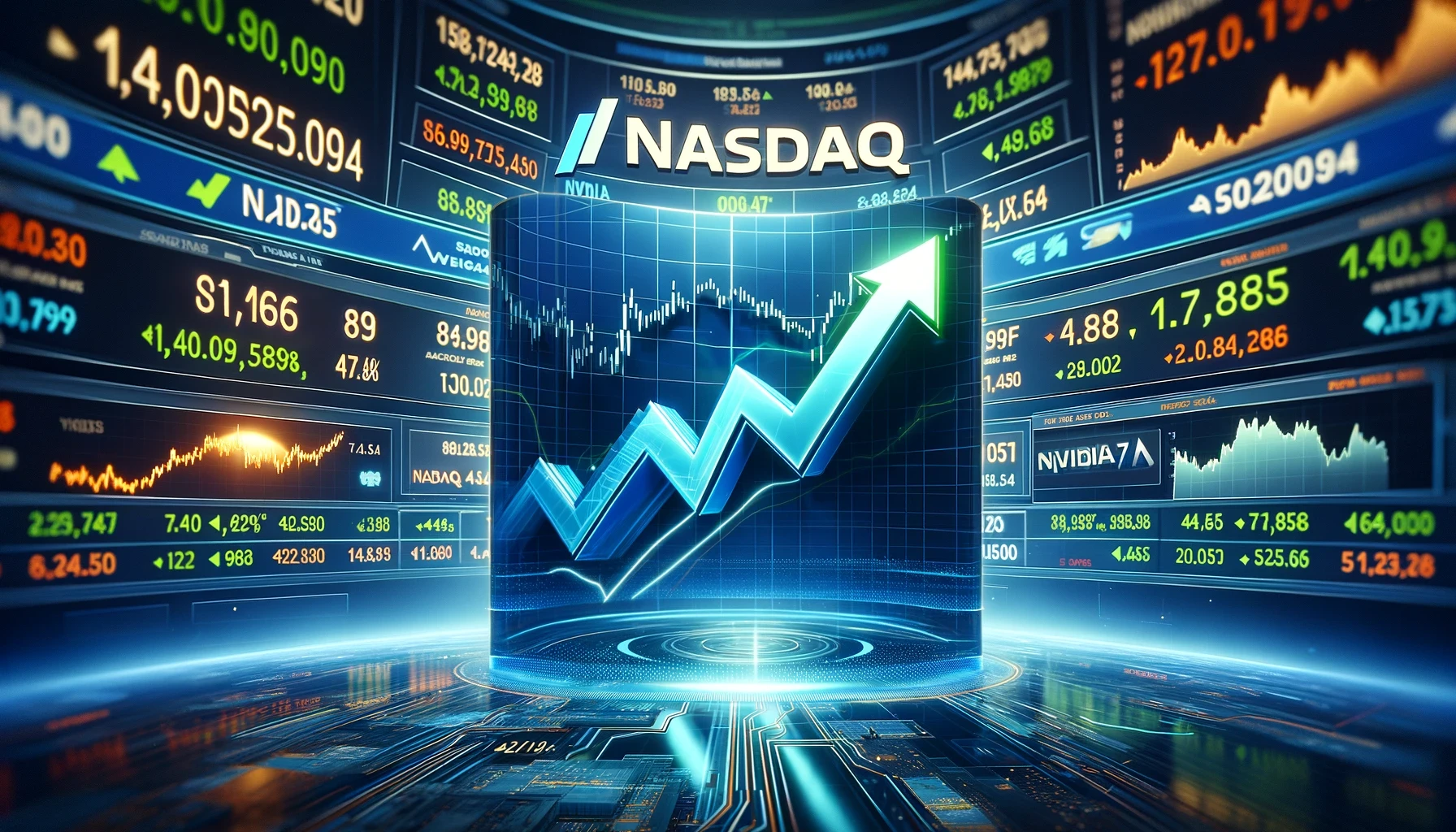 Nasdaq Reaches New Record High Amid Nvidia Surge and Market Optimism ...